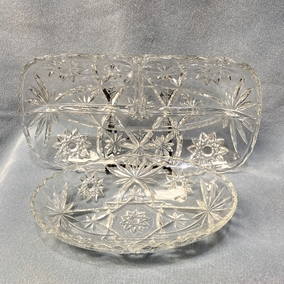 Anchor Hocking | Dining | Anchor Hocking Crystal Serving Bowl And ...